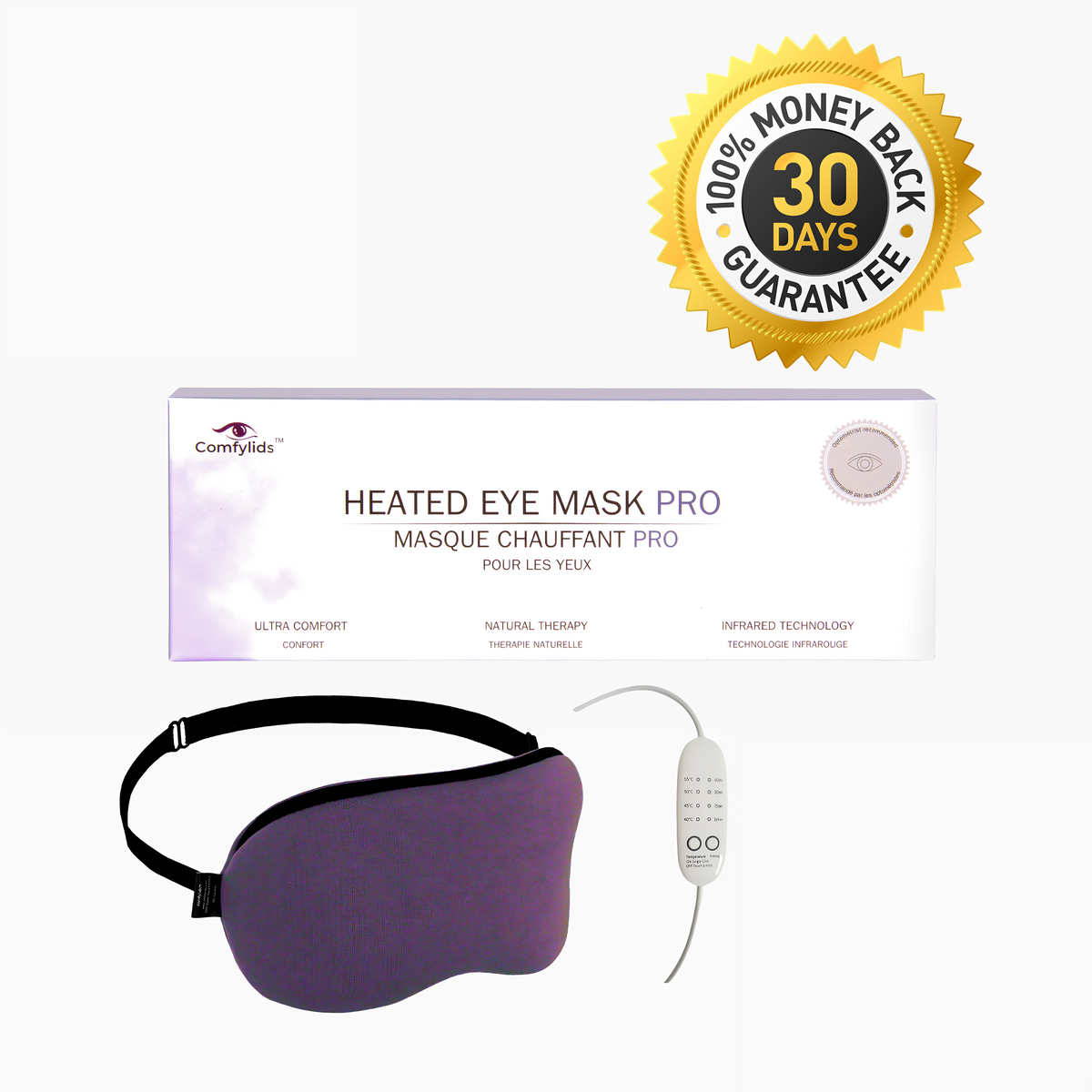 Comfylids: A one-of-a-kind therapeutic heating eye mask